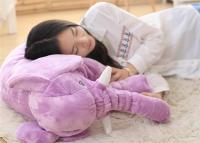 China Eco Friendly Fabric Stuffed Elephant Toy , Cuddly Elephant Soft Toy Up To 90cm for sale