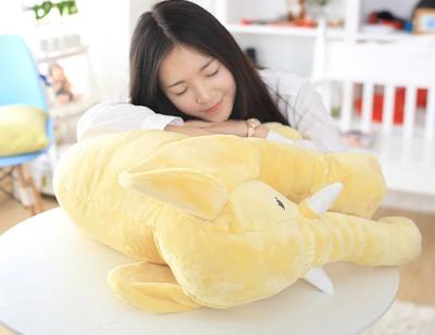 China 0.8kg Soft Stuffed Elephant Plush Toy 40 - 90cm Size Height For Birthday Gift for sale