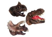 China Plastic Cement Dinosaur Model Toys / Dinosaur Puppet Toy For Kids Playing for sale