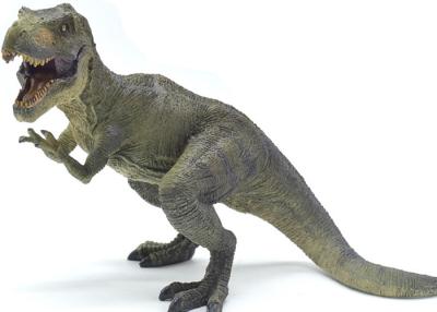 China HRQ Dinosaur Model Toys Tyrannosaurus Rex Model With Plastic Cement Material for sale