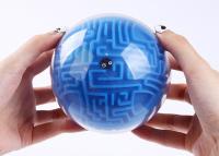 China 10cm 3D Labyrinth Ball Toy , 230g Decompression Ball For Anxiety Relief for sale
