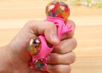 China Frogs Model Grape Stress Balls / Anxiety Relief Toys With Soft Glue Material for sale