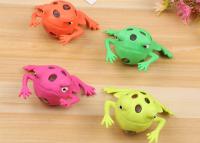 China Frogs Model Grape Stress Balls / Anxiety Relief Toys With Soft Glue Material for sale