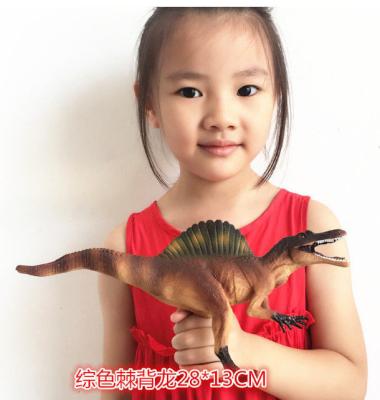 China Customized Dinosaur Model Toys L28*W7.5*H13 Plastic Jurassic Park Spinosaurus Toy for sale