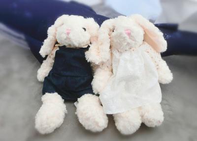 China Customized White Personalised Plush Toys 20 - 35cm Size For Playing / Decoration for sale