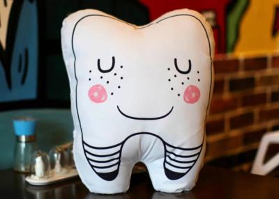 China Lovely Cartoon Stuffed Tooth Toy / Calm Sleep Doll Plush Toy 50*55cm Size for sale