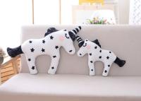 China Cotton Rainbow Unicorn Toy / Pony Stuffed Toy Appease Sleep Doll Plush Toy For Little Girl for sale