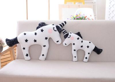 China Cotton Rainbow Unicorn Toy / Pony Stuffed Toy Appease Sleep Doll Plush Toy For Little Girl for sale