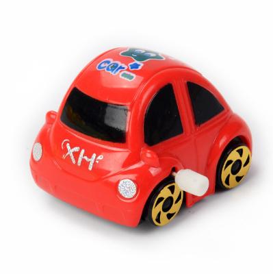 China Pre School Education Plastic Wind Up Toys / Pull Back Red Car Wind Up Toys for sale