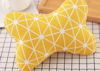 China Fashion Car Headrest Neck Pillow , Dog Bone Shaped Pillows For Sleeping for sale