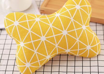 China Fashion Car Headrest Neck Pillow , Dog Bone Shaped Pillows For Sleeping for sale