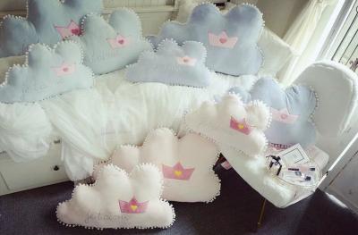 China Romantic French Alphabet Letter Cushions For Children'S Room Decoration for sale