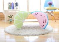 China Colorful Cute Plush Pillows / Rainbow Shaped Pillow With 100% PP Cotton Fill In for sale