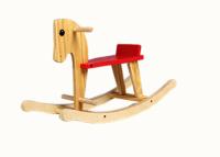 China Professional Kids Exercise Bike / Solid Wood Rocking Horse For Christmas Gift for sale