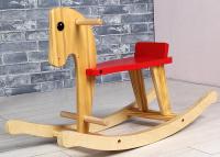 China Professional Kids Exercise Bike / Solid Wood Rocking Horse For Christmas Gift for sale