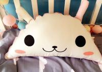 China Rabbit Shaped Pillow / Duckling Personalized Pet Pillows  for Children'S Room Crib for sale