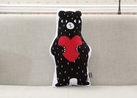 China Cute Decorative Sofa Pillows / Plush Animal Pillows 50 * 25cm Size EN71 Approved for sale
