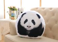 China Eco Friendly Custom Plush Toys Simulation 3D Animal Print Pillows For Couch for sale