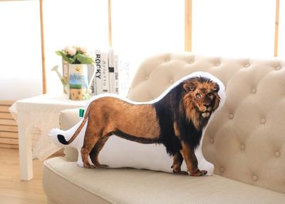 China Lion Pattern Custom Plush Toys 100% PP Cotton Fill In For Sofa Cushion for sale