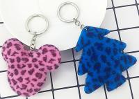 China Professional Mickey Head Keychain , Ladies Car Key Pendant 15*9*8 Cm for sale