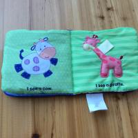 China Early Teach Eco Friendly Baby Toys Stereo Tail Sound Paper English Textbook Not Tear for sale