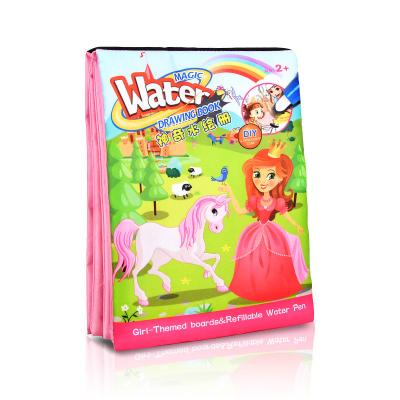 China Puzzle Funny Baby Toys Water Canvas Book Water Painting Wash Not Tear Bad for sale
