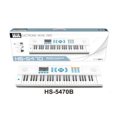 China Durbale Preschool Musical Instruments 54- Key Kids Keyboard Piano For 1-12 Years Old for sale
