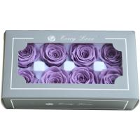 China Red Color Eternal Rose Flower Flower Head 4-5 Cm 8 / Box Fresh A Grade for sale