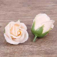 China Red Rose Petal Soap Flower Head Gift Box Special Flower Wrapping Material for sale
