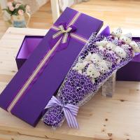 China Gift Box Eternal Rose Flower Birthday Teddy Bear Doll More Than Romantic for sale