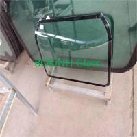 China FYD00010339 HITACHI Excavator Cab Front Up Position A Tempered Glass for sale