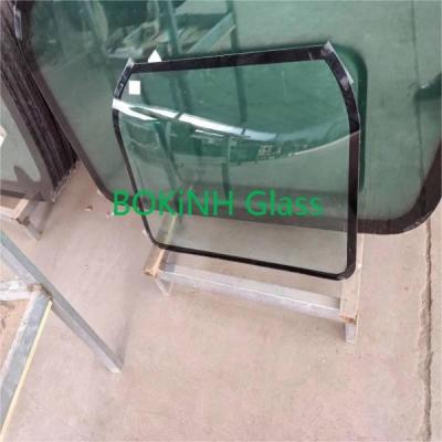 China FYD00010339 HITACHI Excavator Cab Front Up Position A Tempered Glass for sale