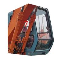 China AT154435 HITACHI Excavator Cab Glass Right Side Position No.7 Window Tempered Glass for sale