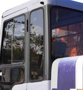 China 4457176 HITACHI Excavator Glass Cab Window Left Door Lower Position NO.3 Tempered Glass for sale