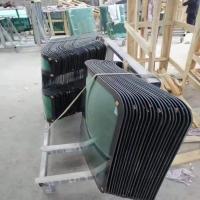 China HITACHI KOMATSU Custom Windshield Glass Left Door Lower Position NO.3 for sale