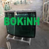 China 71MH-12410 Hyundai Front Glass Window Left Door Rear Position NO.4 Tempered Glass for sale