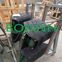 China 71MH-11510 HYUNDAI Front Glass Excavator Cab Window Left Side Upper Position NO.1 Tempered for sale