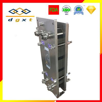 China Plate Heat Exchanger for Heating and Cooling of Animal and Vegetable Oil, Stainless Steel Heat Exchanger for Wort C for sale