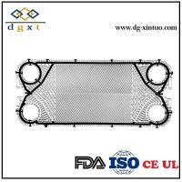 China Flow Gasket Plate for Sea Salt Water Gasket Plate Heat Exchanger for sale