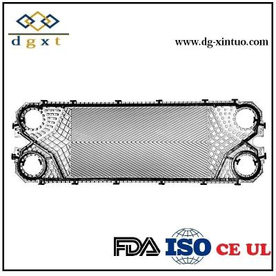 China Flow Plate of Heat Exchanger for Pure Water Gasket Plate Heat Exchanger for sale
