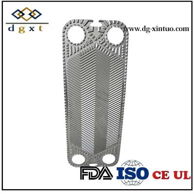 China 100% Perfect Replacement Stainless Steel Plate V28 for Vicarb Gasket Frame Heat Exchanger for sale