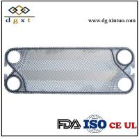 China 100% Perfect Replacement Stainless Steel Plate V60 for Vicarb Gasket Frame Heat Exchanger for sale