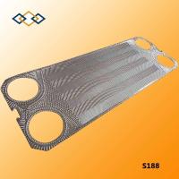 China Refrigeration Heat Exchanger Parts Sondex S188 Plate Heat Exchanger Plate Price for Air Water HAVC for sale