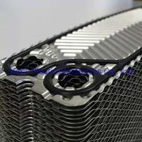 China Heat Exchanger Plate Replacement HT Flow Plate SSI316/0.5 With EPDM Channel Gasket for sale