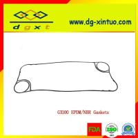 China Tranter Plate Heat Exchanger Gaskets 100% equivalent seals model GX100 HEPDM for sale