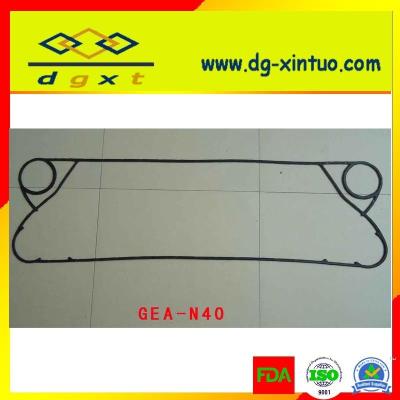 China Gea N40 Plate Heat Exchanger Glue Gasket For Plate Heat exchanger for sale