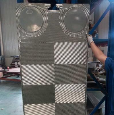 China Tranter SSI316/0.5/Titanium GX145 Heat Exchanger Plate For Tranter Plate Heat Exchanger for sale