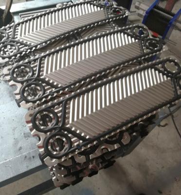 China Stainless Steel AISI 316 or Titanium Heat Exchanger Plate with Gaskets for sale