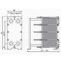 China Inventory Product customized Chevron Plate Heat Exchanger Plate for sale