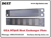 China supply GEA Nt50X flow channel Plate Stainless Steel SS316/0.6mm for 13bar oil heat exchanger for sale